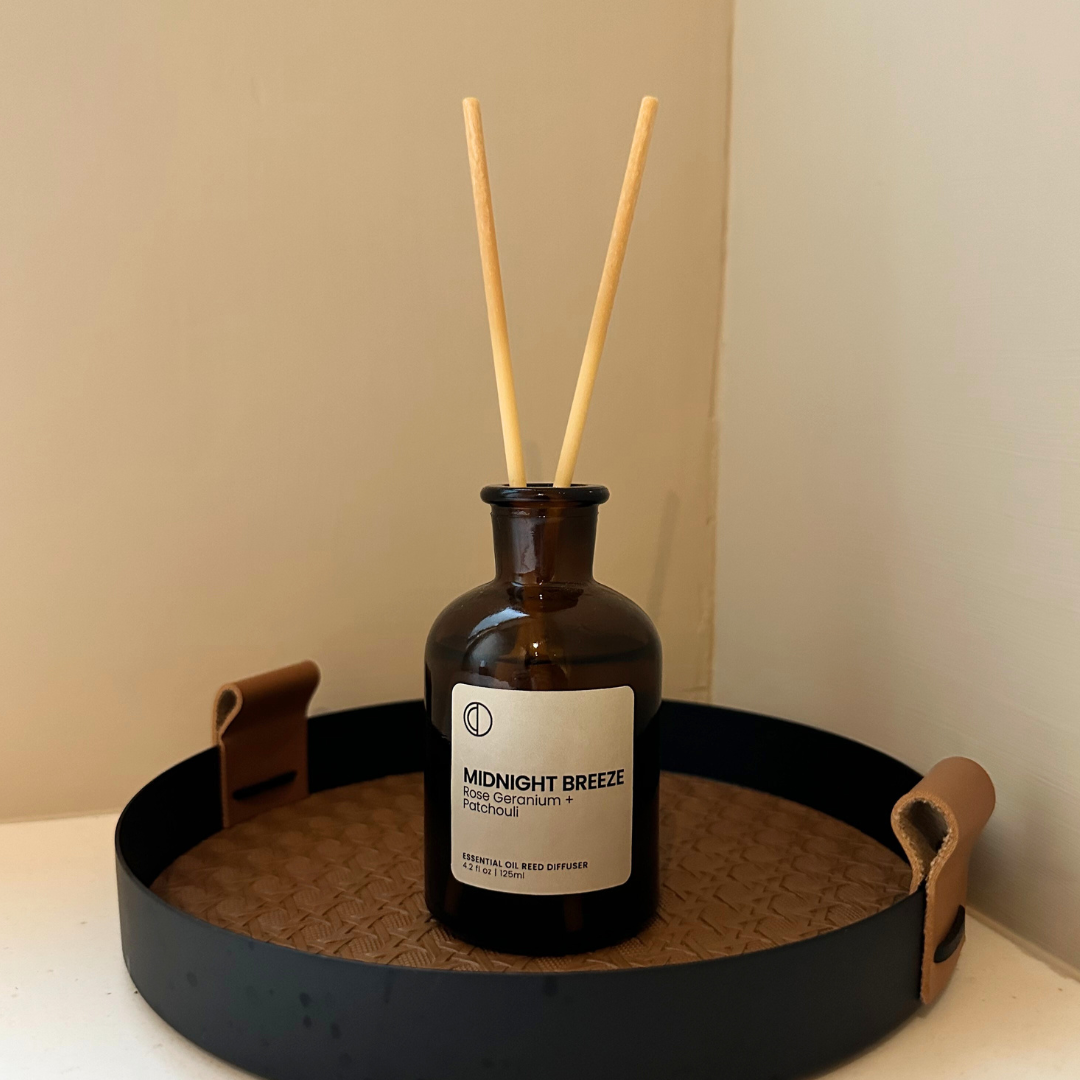 Midnight Breeze (Rose Geranium + Patchouli) Reed Diffuser 125ml ...